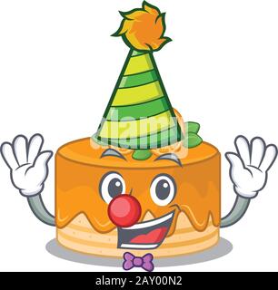 orange pie in the character with juggling Stock Vector Image & Art - Alamy