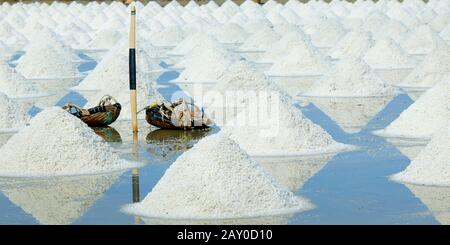 Salt farm in Sri Lanka . Salt farming in Sri Lanka. Salt production ...