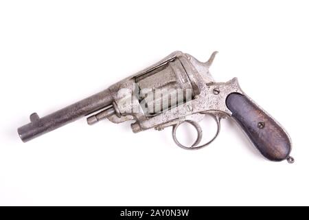 Gasser Revolver 1885 * Gasser gun 1885 Stock Photo - Alamy