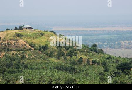 Great Rift Valley in Uganda. Africa landscare Stock Photo - Alamy