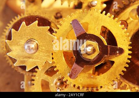 Ancient mechanical gears Stock Photo - Alamy