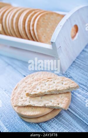 Group of round biscuit cookies isolated on white background Stock Photo ...