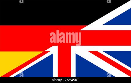 uk germany flag Stock Photo - Alamy