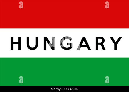 Flag of Hungary Stock Photo - Alamy
