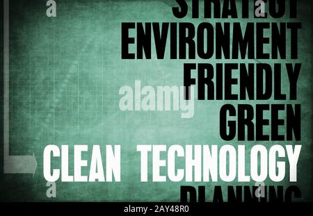 Clean Technology Core Principles as a Concept Stock Photo - Alamy