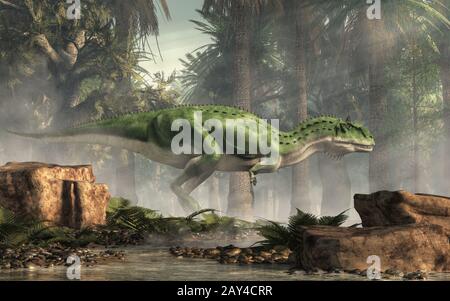 Majungasaurus was a carnivorous theropod dinosaur that lived in ...