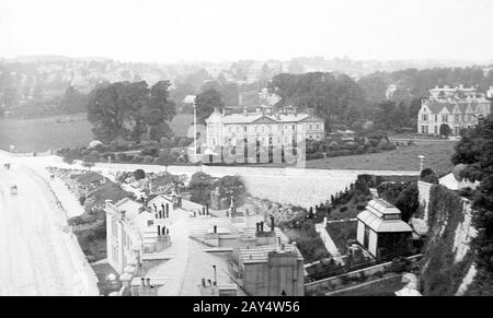 Belgrave Hotel, Torquay, Victorian period Stock Photo - Alamy