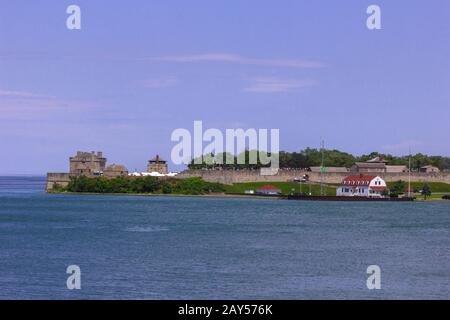 USA,New York, Youngstown, Old Fort Niagara Stock Photo - Alamy