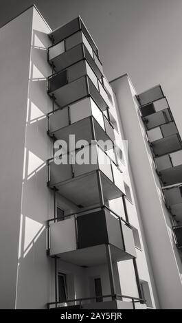 Light and shadow on the Hof high-rise Stock Photo - Alamy