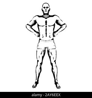 Comic Book Hero Pose Stock Photo - Alamy