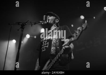 Danny McCormack bassist from the wildhearts live at o2 riz manchester ...