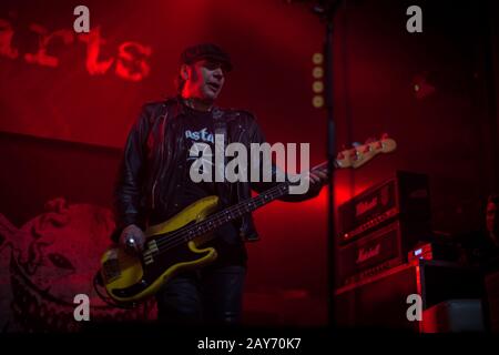 Danny McCormack bassist from the wildhearts live at o2 riz manchester ...