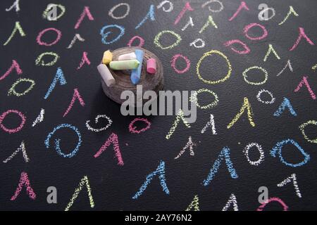 Binary code colorful Stock Photo - Alamy