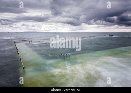 La Vallette bathing pool, Havelet Bay, St Peter Port, Guernsey, UK ...