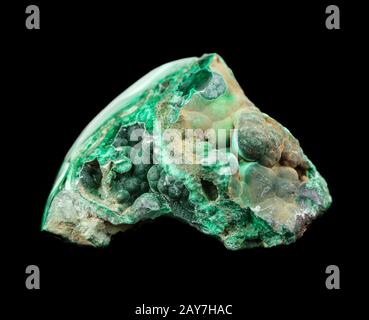 Malachite, an ore of Copper Stock Photo - Alamy