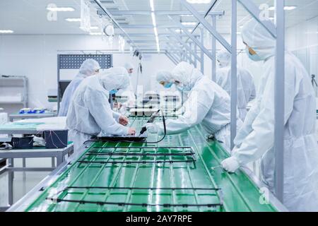 production of television sets Stock Photo - Alamy