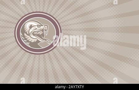 Viper Security Services Business card Stock Photo - Alamy