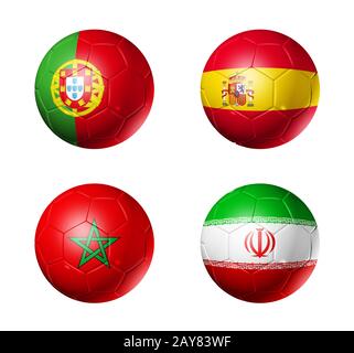 Iranian and Russian flag on white background. Isolated 3D illustration ...