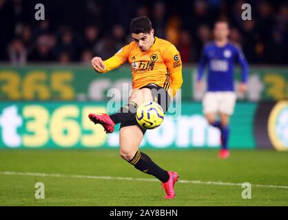 Pedro Neto of Wolverhampton Wanderers in action, during the Premier ...