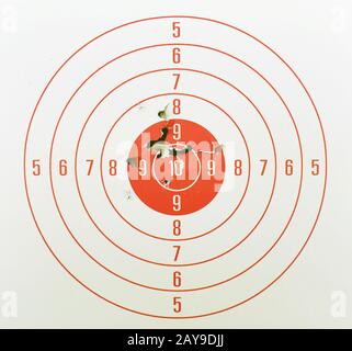 Vintage Shooting Target Stock Photo - Alamy