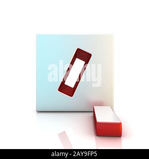 Divide sign. 3D Stock Photo - Alamy