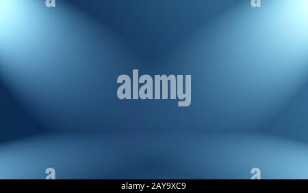 Abstract Luxury gradient Blue background. Smooth Dark blue with Black ...