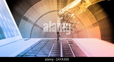 Man Machine Equilibrium Stock Photo - Alamy
