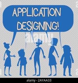 Text sign showing Application, Business concept an order for something ...