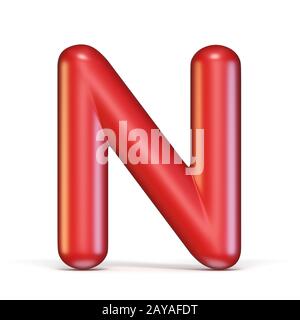letter G 3d clean red isolated on white - 3d rendering Stock Photo - Alamy