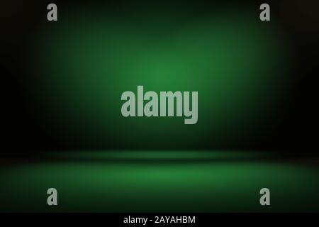 Abstract blur empty Green gradient Studio well use as background ...