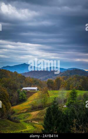 LANDSCAPES IN BOONE NORTH CAROLINA MOUNTAINS Stock Photo - Alamy