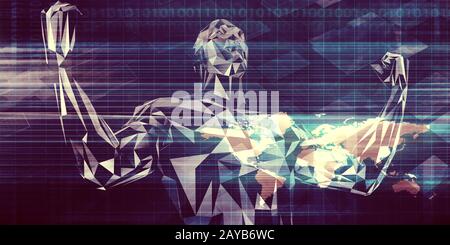 Empowered by Technology Stock Photo - Alamy