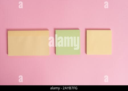 Blank Colorful Sticky Notes isolated . Stock image Stock Photo - Alamy