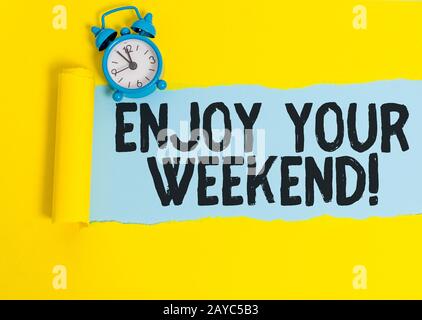 Word writing text Have A Nice Weekend. Business photo showcasing ...