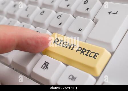 Writing note showing Value For Money. Business concept for reference to ...