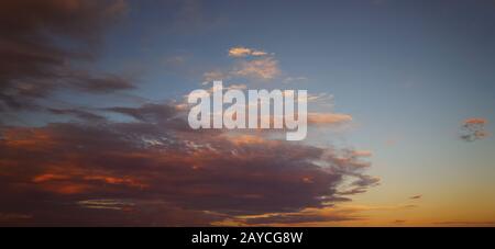 abstract sky and clouds before sunset nature background Stock Photo - Alamy