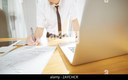 Concept of project management with the businessman Stock Photo - Alamy