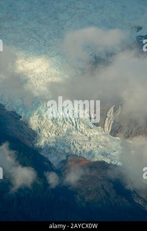 A glacier in Stephens Passage near Juneau Alaska Stock Photo - Alamy