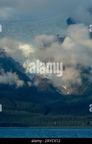 A glacier in Stephens Passage near Juneau Alaska Stock Photo - Alamy