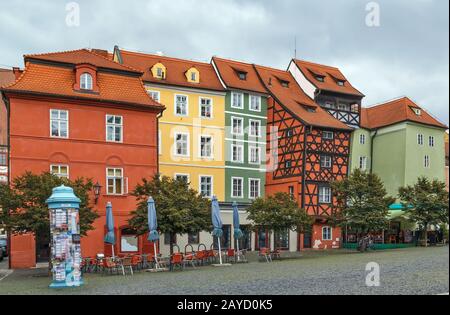market square in Cheb, Czech republic Stock Photo - Alamy
