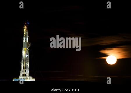 Drilling Rig Potash Mine Stock Photo - Alamy