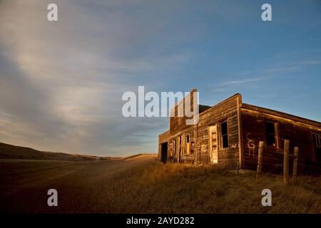 Ghost Town Galilee Saskatchewan Stock Photo - Alamy