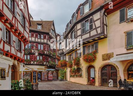 Street of the Colmar, France, Europe Stock Photo - Alamy