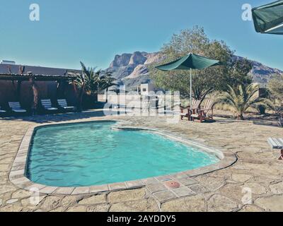 Beautiful view of swimming pool Stock Photo - Alamy