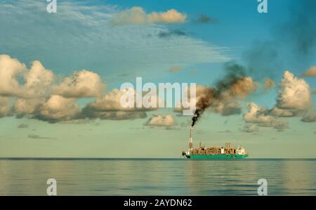 (Petronas) first floating liquefied natural gas (PFLNG 1) facility ...