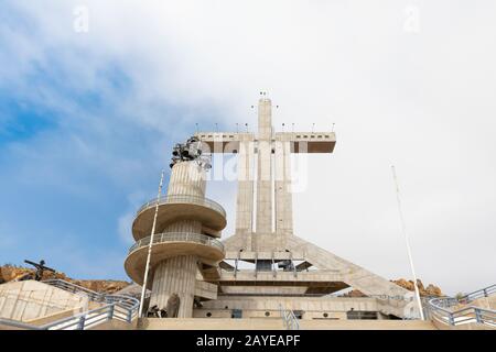 third millennium cross, Coquimbo, Chile Stock Photo - Alamy