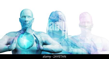 Successful Business Team Moving Forward Stock Photo - Alamy