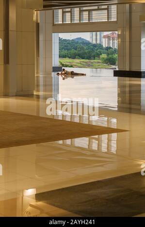 The Iron Mosque in Putrajaya, Malaysia Stock Photo - Alamy