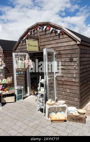 Retail Pods at Amble Harbour Village Amble by the Sea Northumberland ...