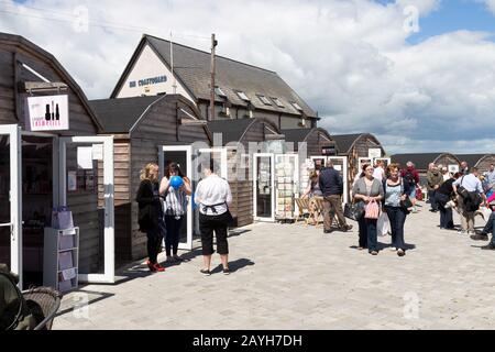Retail Pods at Amble Harbour Village Amble by the Sea Northumberland ...